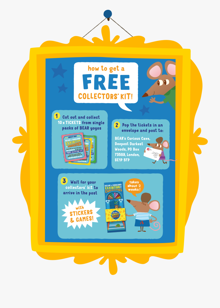 Bears Curious Quest Cards , Free Transparent Clipart - ClipartKey