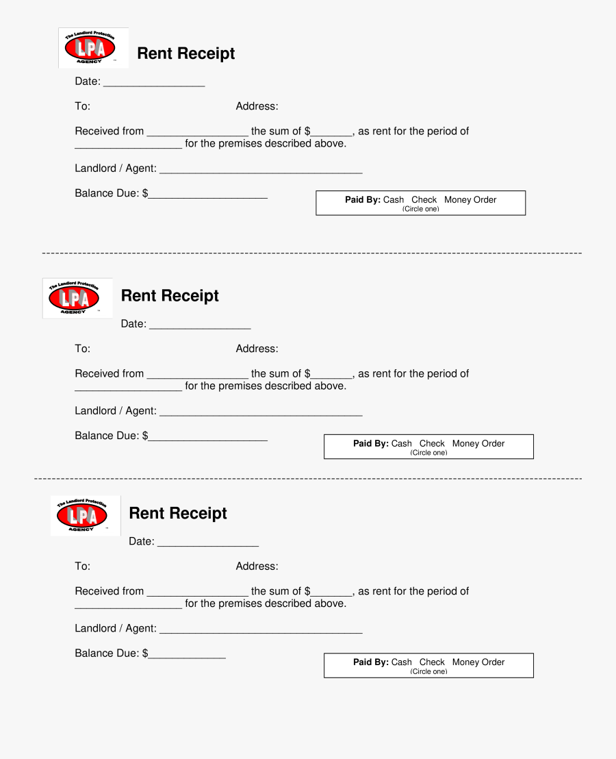 Clip Art Rent How To Create - Receipt , Free Transparent Clipart ...