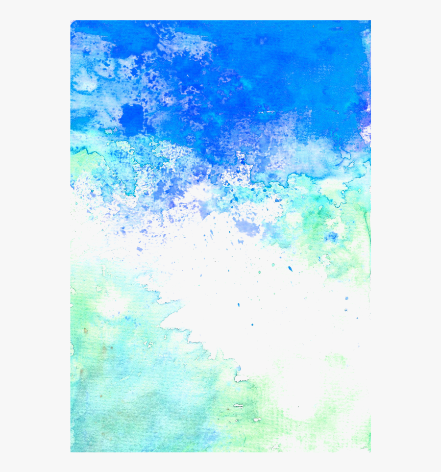 Clip Art Blue Water Color Background - Pretty Borders Watercolor Blue ...
