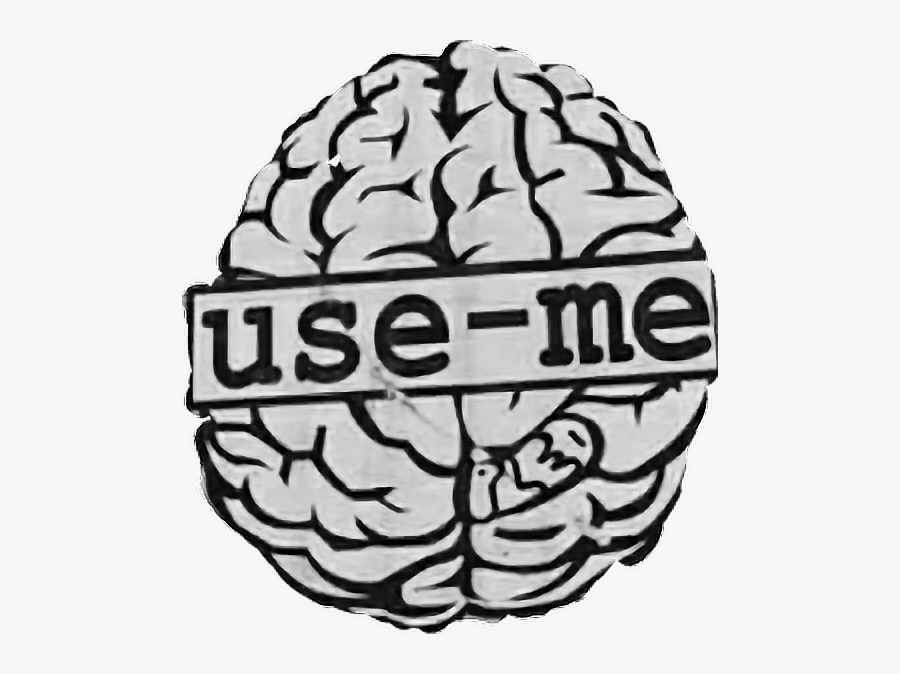 Brain Sticker - Brain Outline Transparent Background , Free Transparent ...