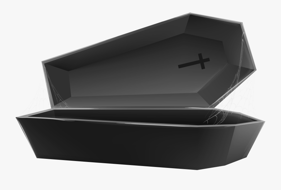 Open Coffin Black Transparent Png Clip Art Image - Transparent Coffin ...