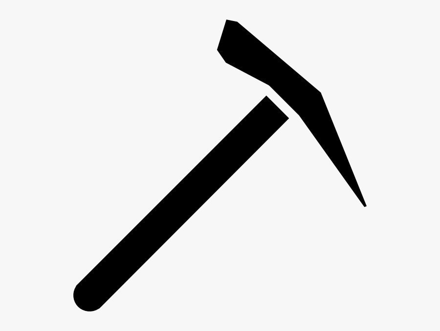 Pickaxe Clipart Black And White , Transparent Cartoons - Pickaxe ...