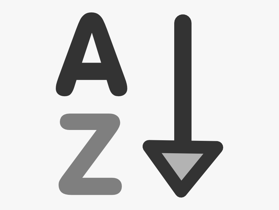 Sort Symbol , Free Transparent Clipart - ClipartKey