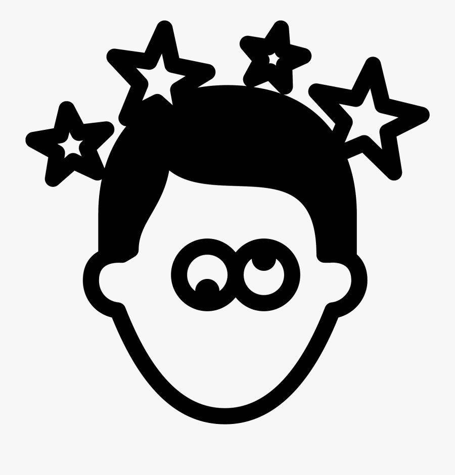 Drunk Filled Icon - Dizzy Eye Clipart Black And White , Free ...