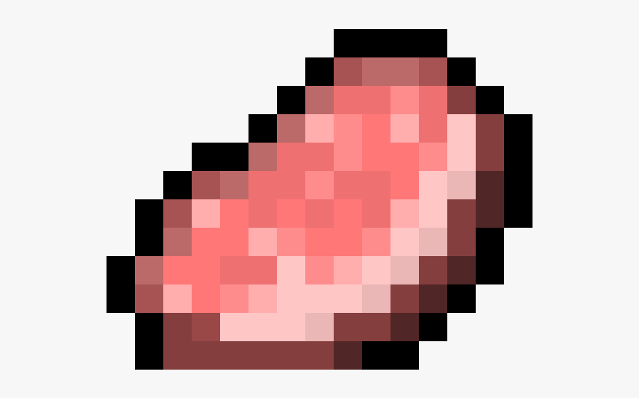 Raw Clipart Pork Chop - Minecraft Raw Porkchop , Free Transparent ...