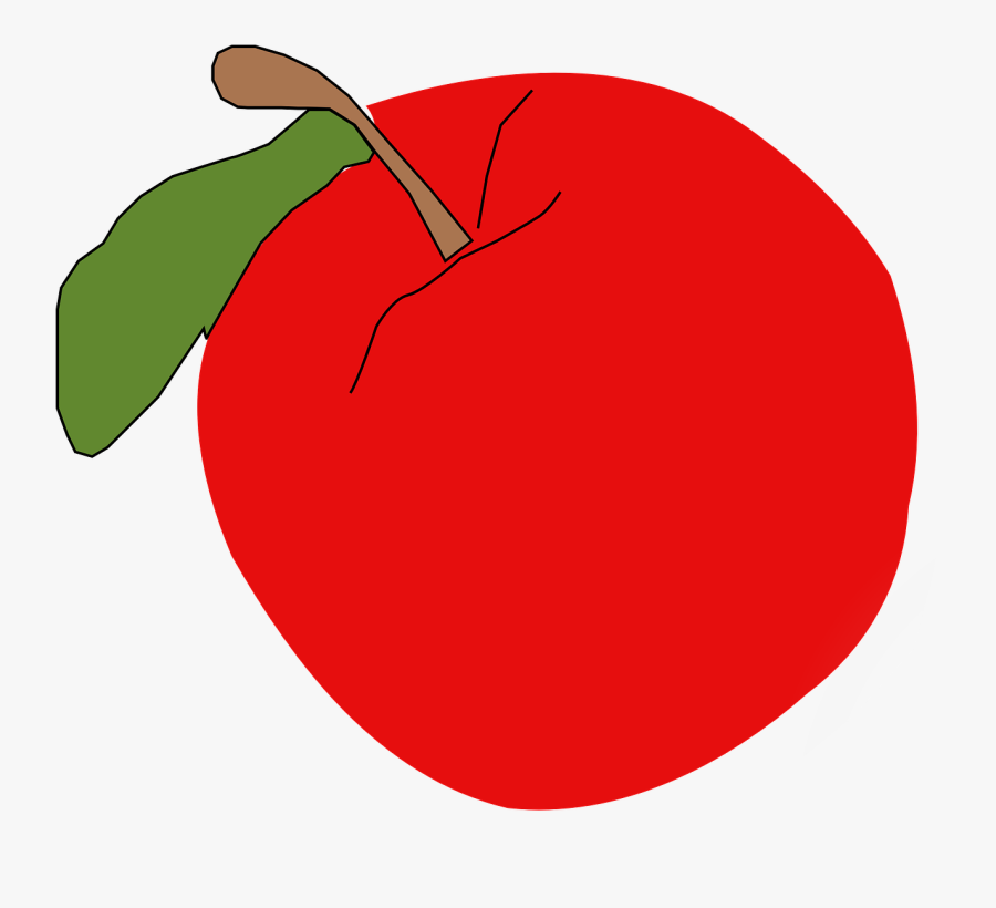 Free Vector Red Apple Clip Art - Clip Art , Free Transparent Clipart ...