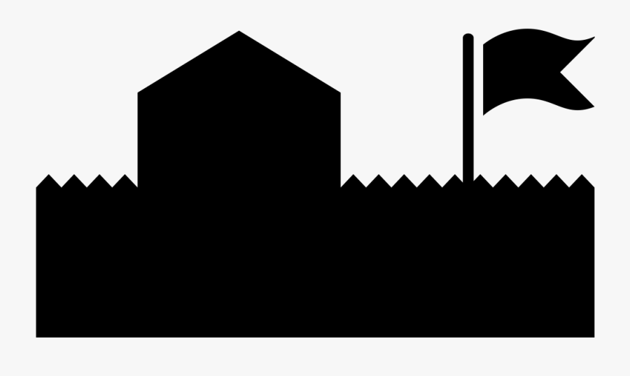 Fort Icon Png Clipart , Png Download - Silhouette , Free Transparent ...