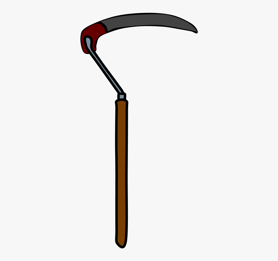 Scythe, Dark Brown Detail - Garden Tool , Free Transparent Clipart ...