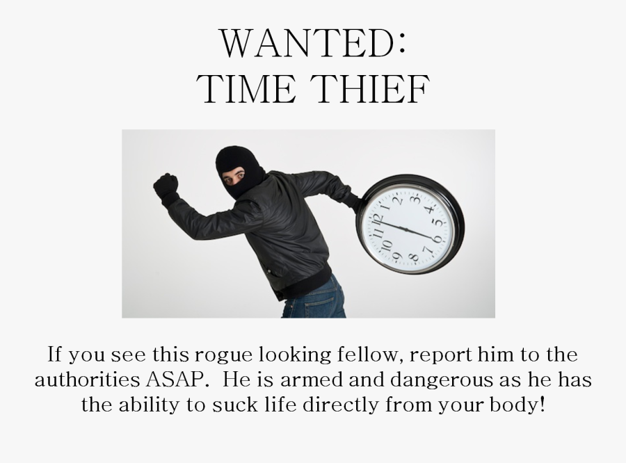 Time Thief , Free Transparent Clipart - ClipartKey