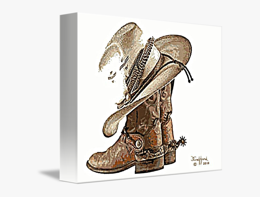 Spurs Drawing Painting Transparent Png Clipart Free - Cowboy Boot ...