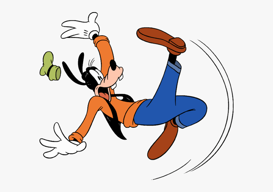 Goofy Falling , Free Transparent Clipart - ClipartKey