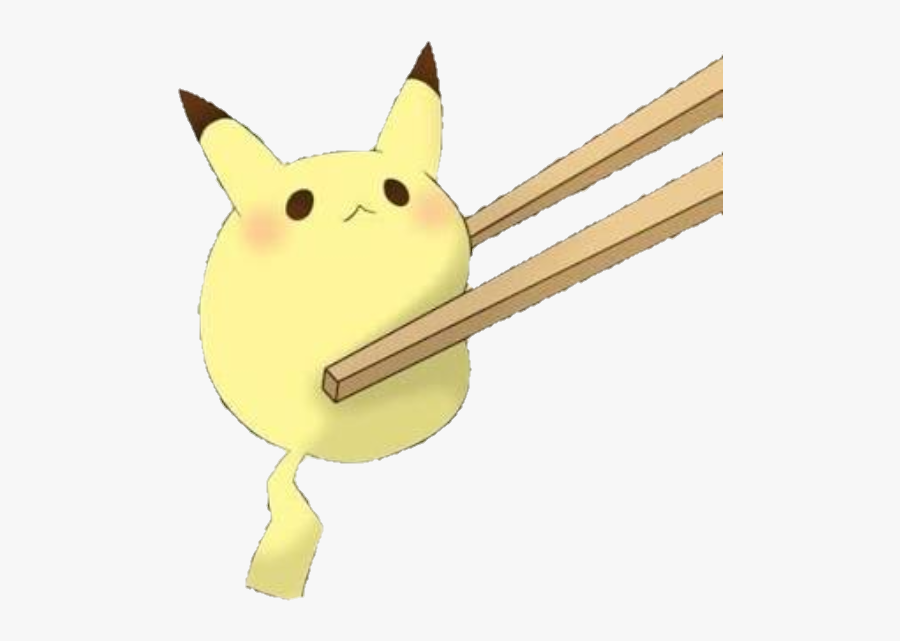 #dumpling #pikachu - Cute Pikachu And Chopsticks , Free Transparent ...