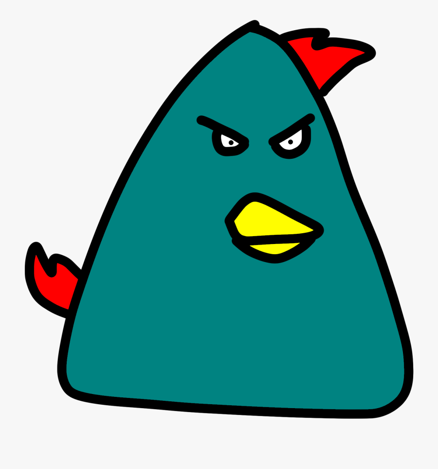 Transparent Angrybird Clipart - Triangle Angry Bird , Free Transparent ...