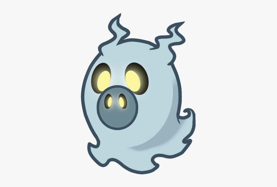 Floating Whisper Ghost Mascot - Angry Birds Ghost Pig , Free ...