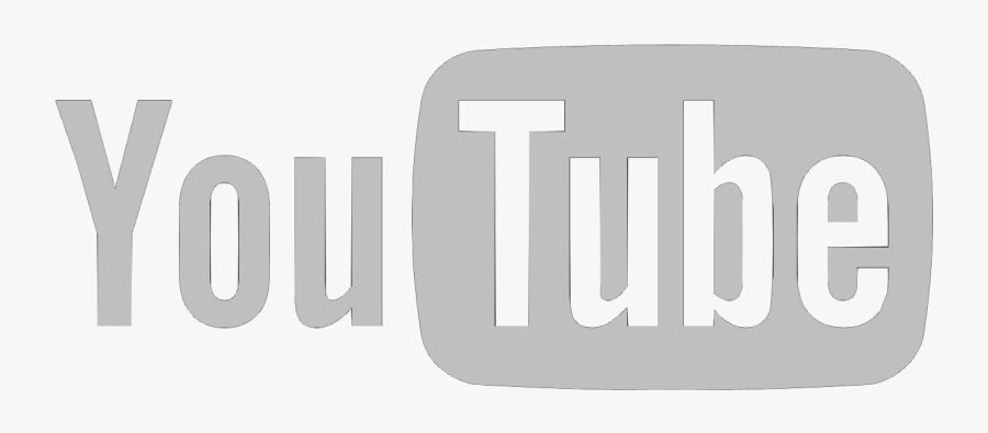 Youtube Logo All White , Free Transparent Clipart - ClipartKey