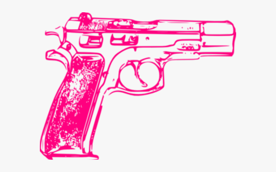 Transparent Gun Clipart - Gun Png Pink , Free Transparent Clipart ...