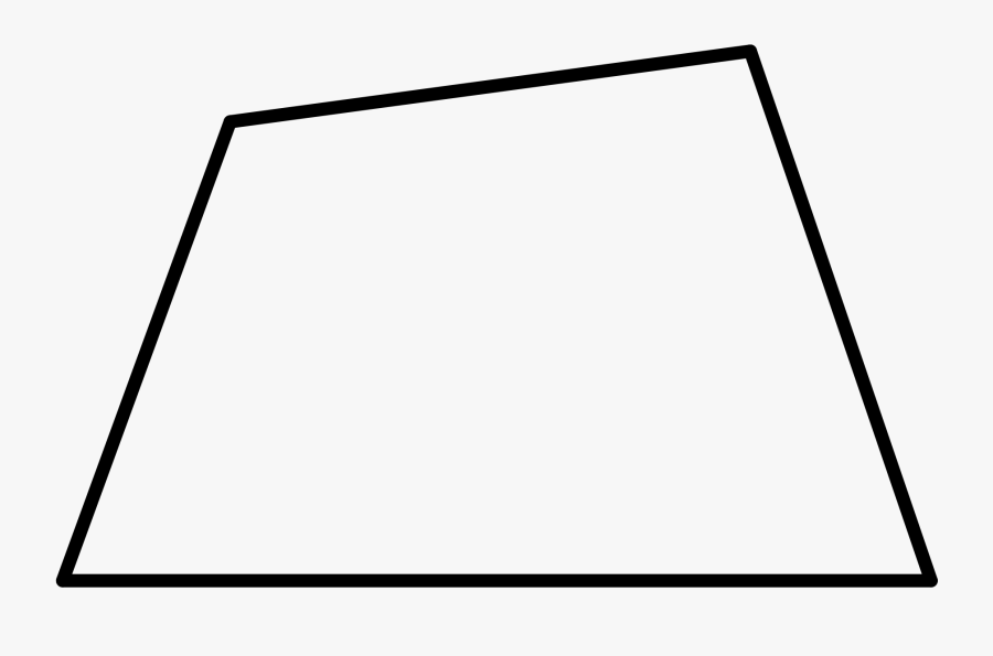 Transparent Trapezoid Png - Trapezoid Black And White , Free ...