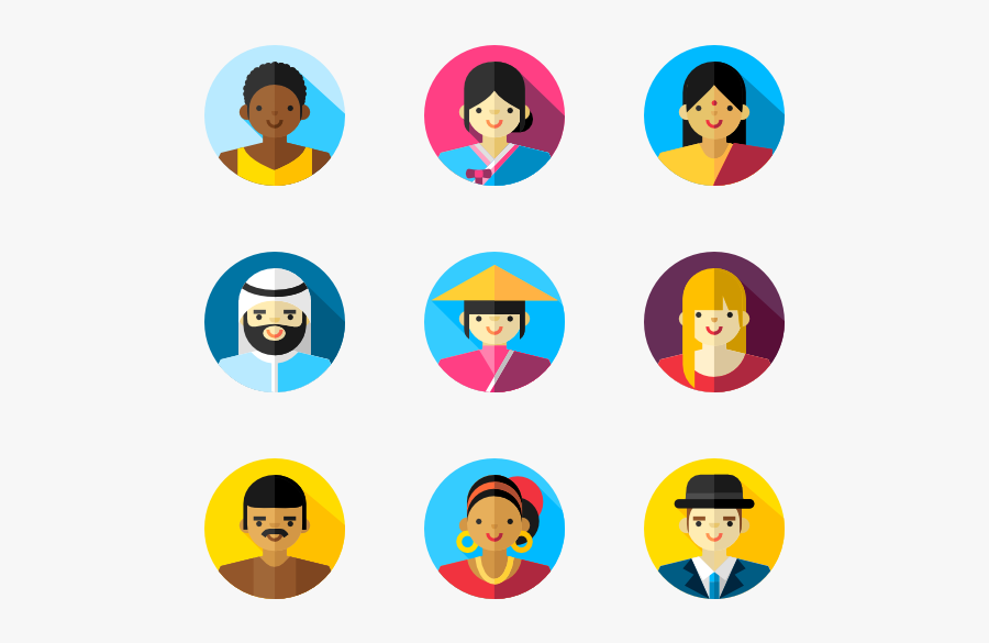 Cultures People Icon - Family Flat Icon Png , Free Transparent Clipart ...