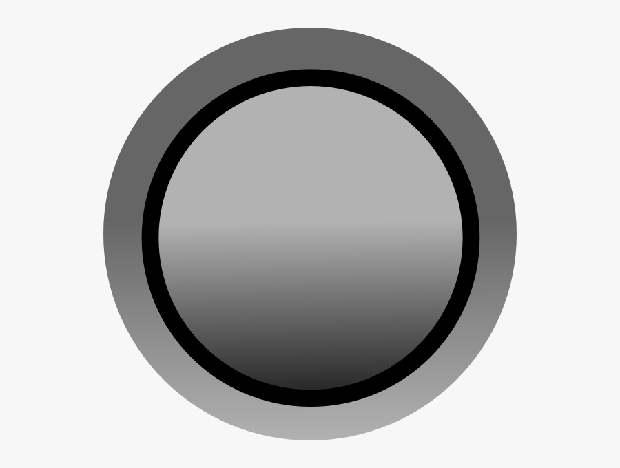 Grey Button Svg Clip Arts - Circle , Free Transparent Clipart - ClipartKey