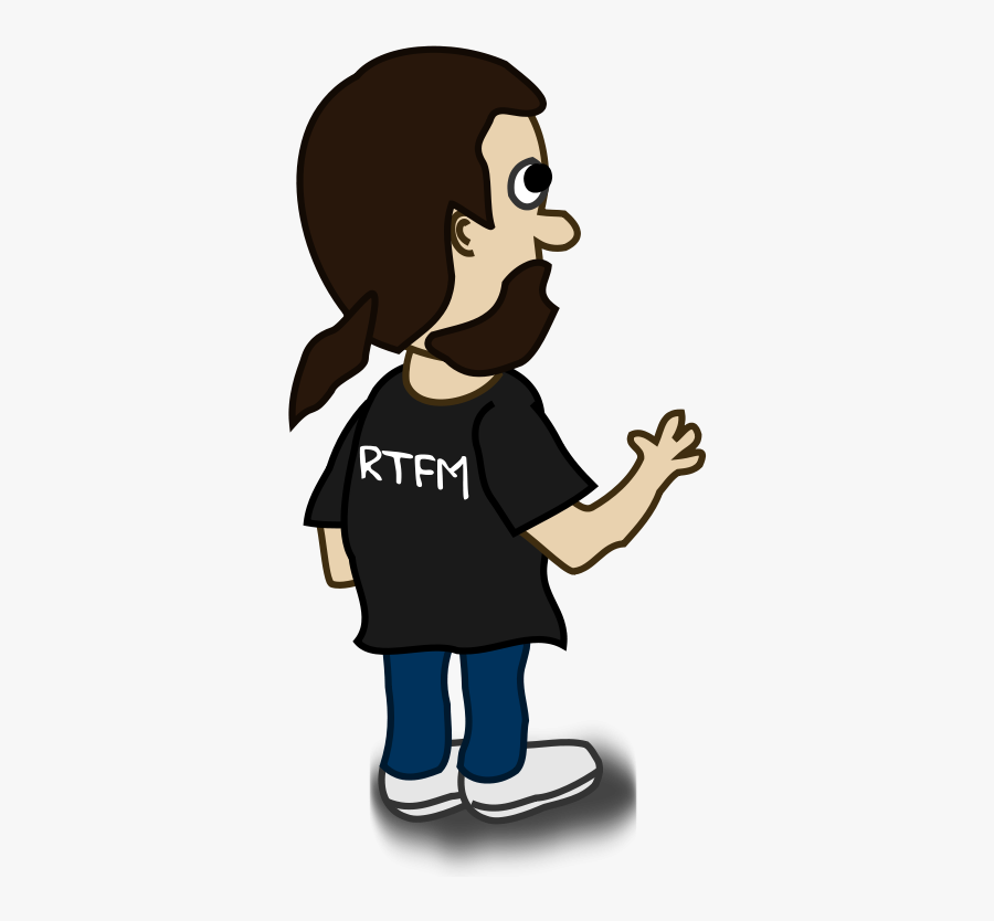 Looking Away Png Clip Arts - Man Back Cartoon Png , Free Transparent ...