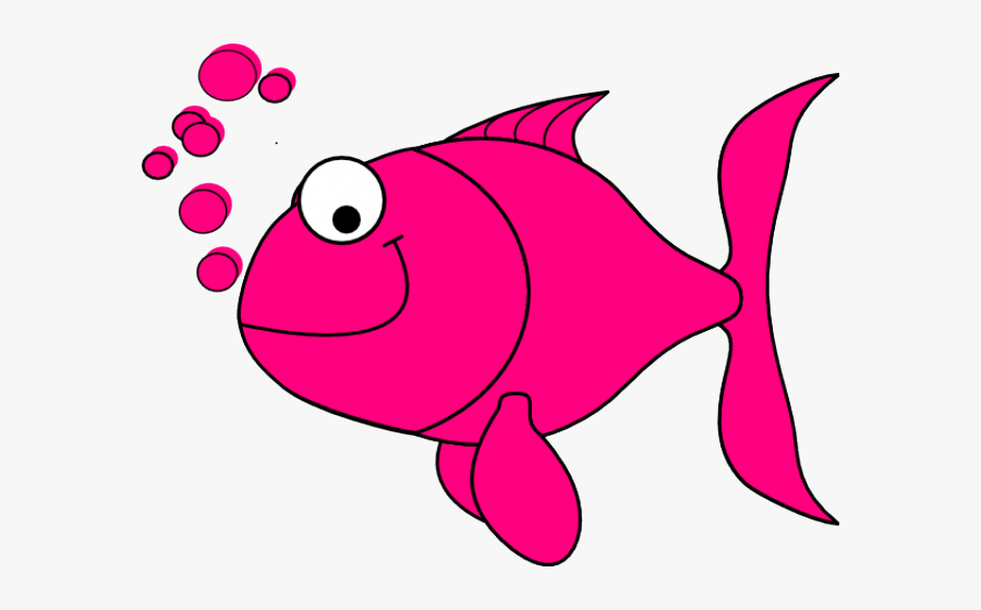 Cartoon Fish Clipart - Transparent Background Red Fish Clipart , Free ...