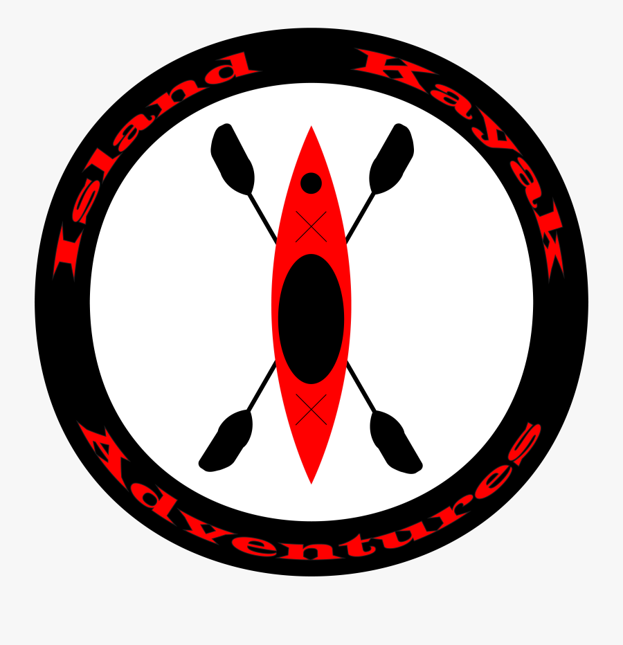 Island Kayak Adventures Logo - Clock , Free Transparent Clipart ...