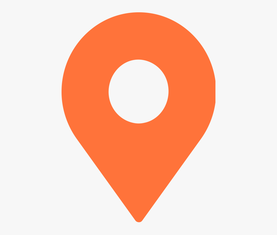 Location Symbol Vector Orange , Free Transparent Clipart - ClipartKey