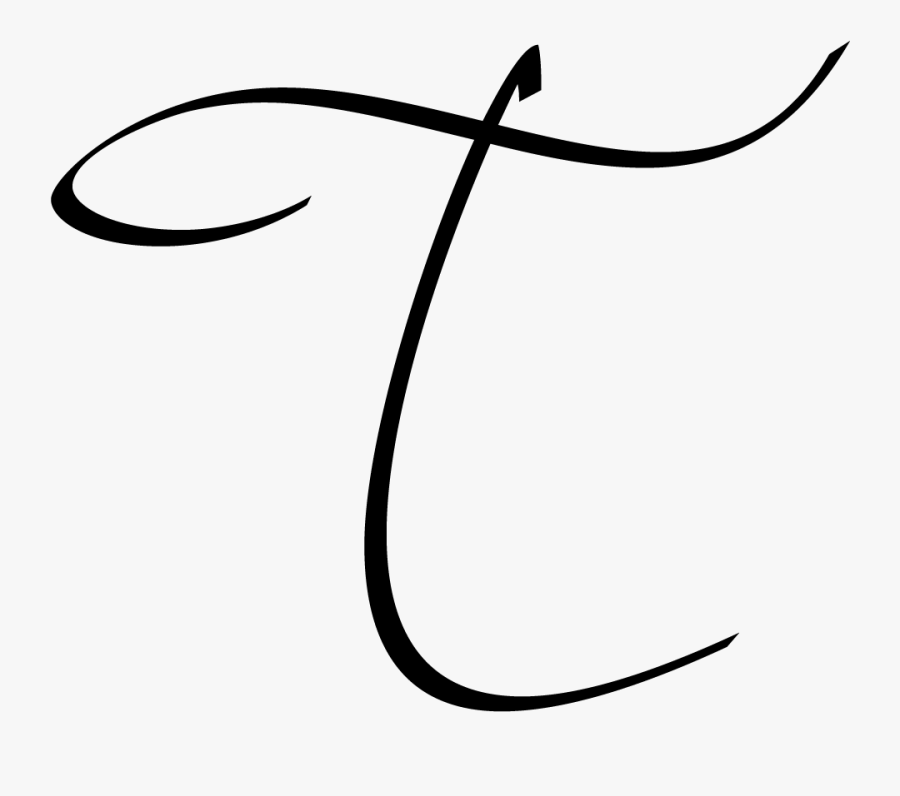 Monogram Letter T , Free Transparent Clipart - ClipartKey
