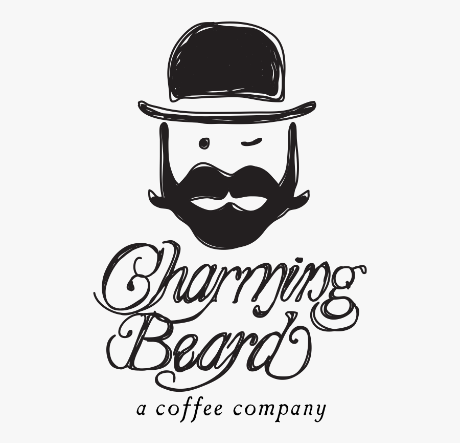 Charming Beard Logo - Beard Hipster Chef Logo , Free Transparent ...