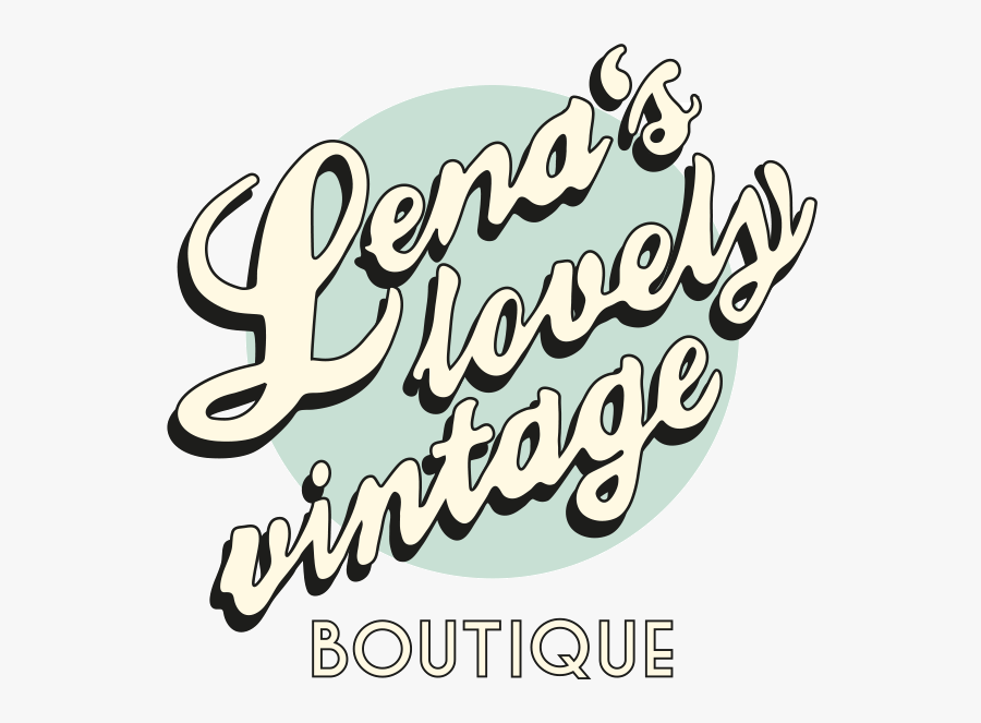 Lena"s Lovely Vintage Boutique Berlin - Calligraphy , Free Transparent ...