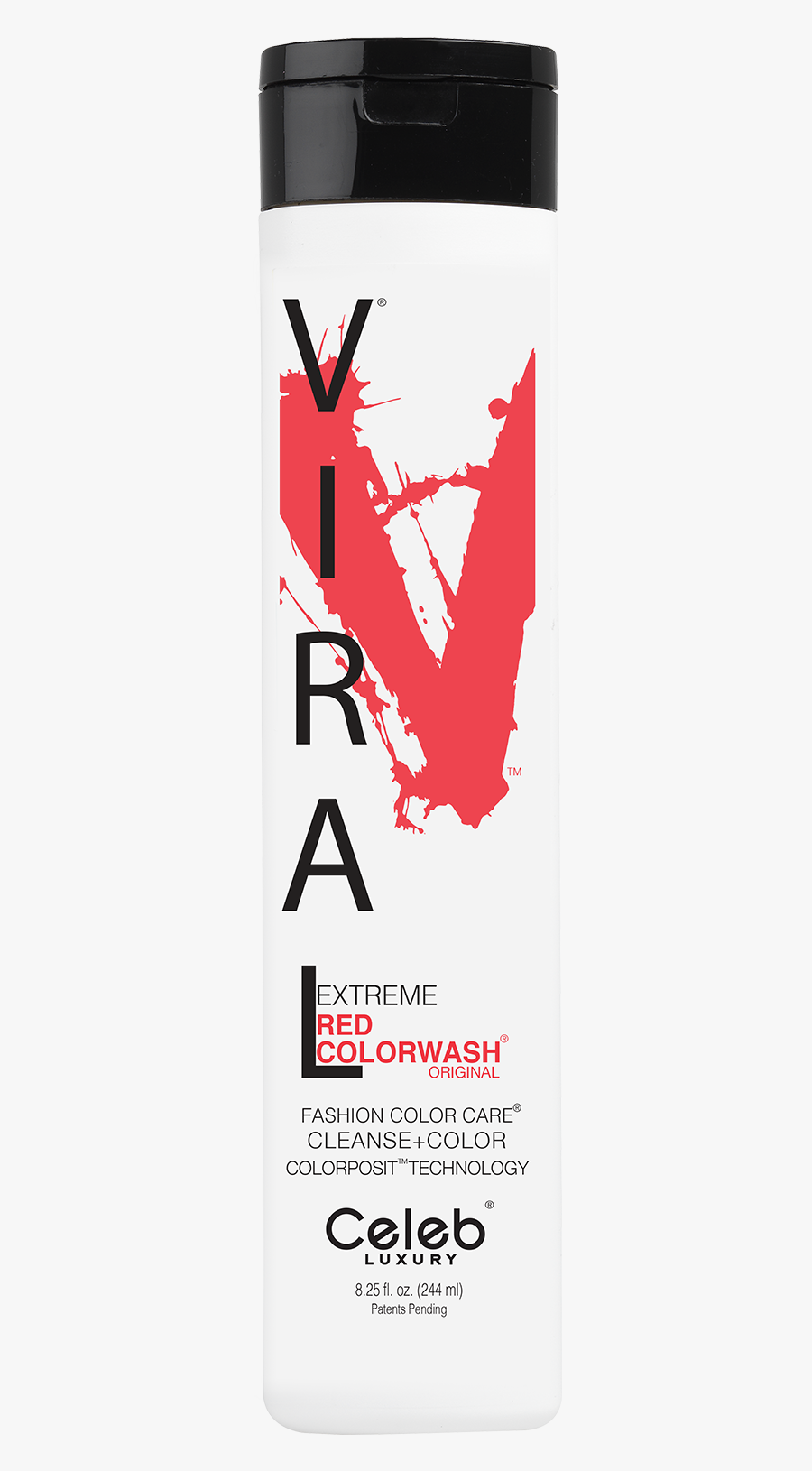 Red Colorwash - Viral Shampoo , Free Transparent Clipart - ClipartKey