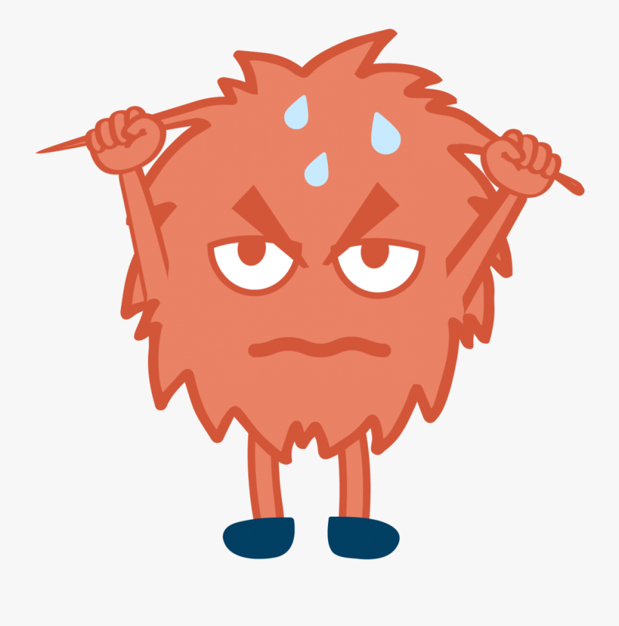 Image Of The Frustrated Character , Free Transparent Clipart - ClipartKey