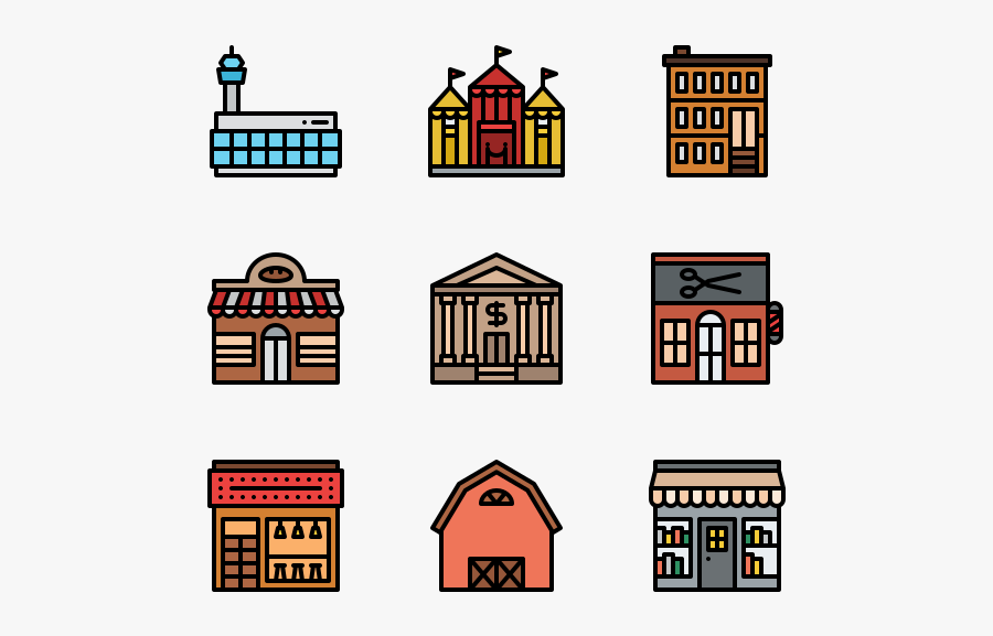 Place In Town - Icon , Free Transparent Clipart - ClipartKey