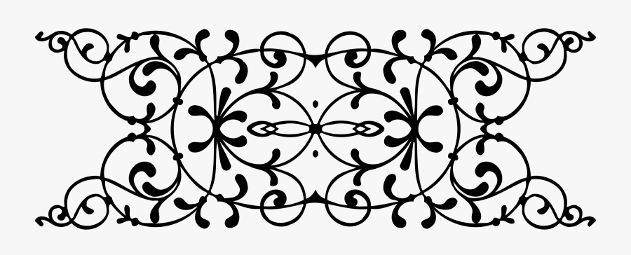 Decorative Divider - Motif , Free Transparent Clipart - ClipartKey