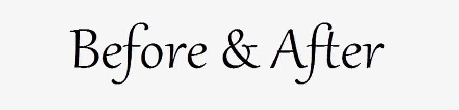 Before After Png 7 » Png Image - Ampersand Symbol , Free Transparent ...