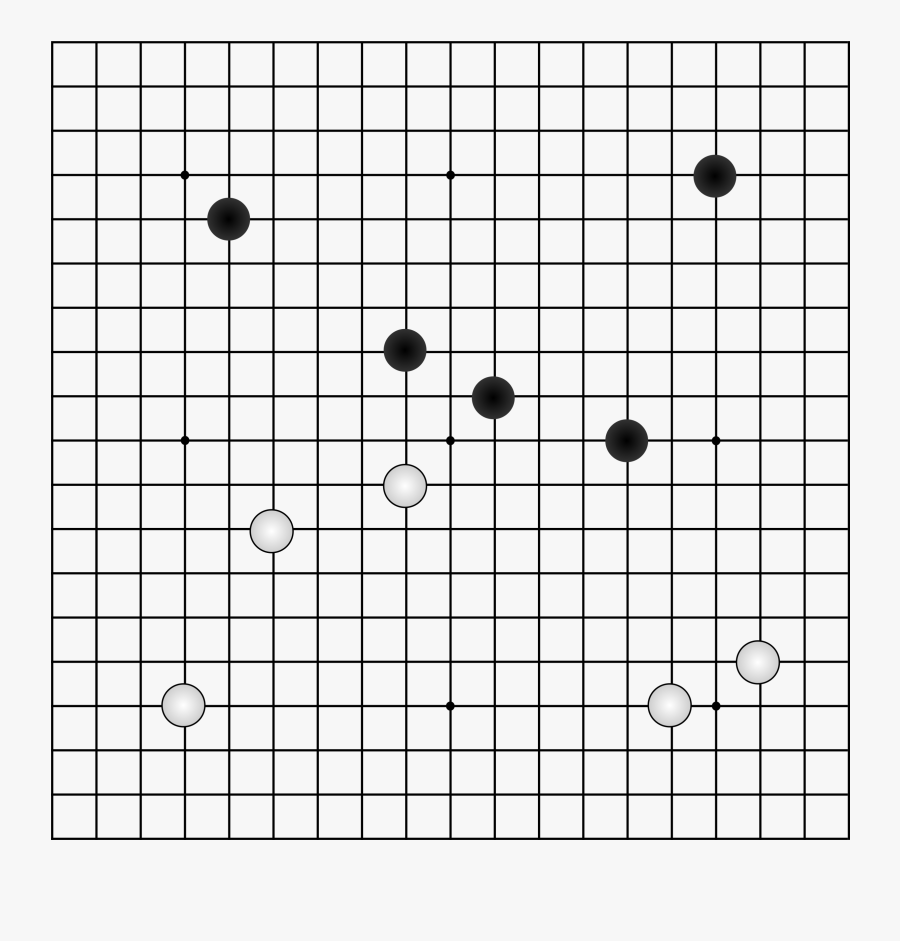 This Free Icons Png Design Of Go Board- - Go Board Black And White ...