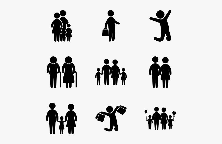 Family Icons - Hugging Icon , Free Transparent Clipart - ClipartKey
