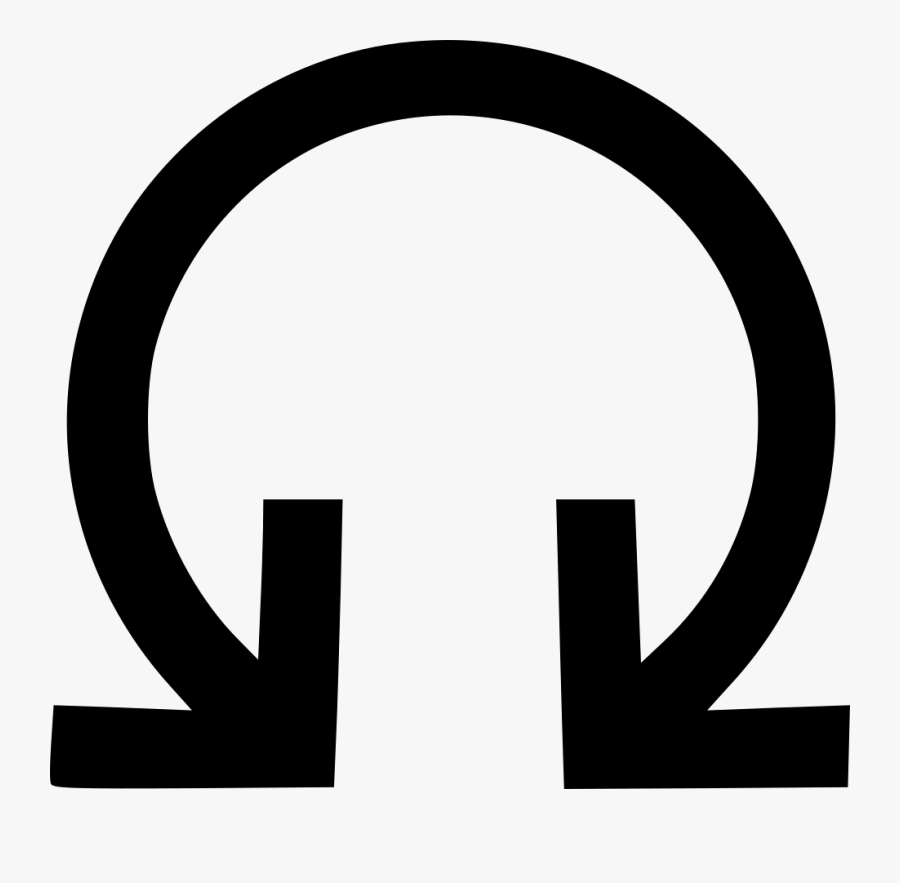 Down Connecting Round Svg Png Icon Free Ⓒ - Circle , Free Transparent ...