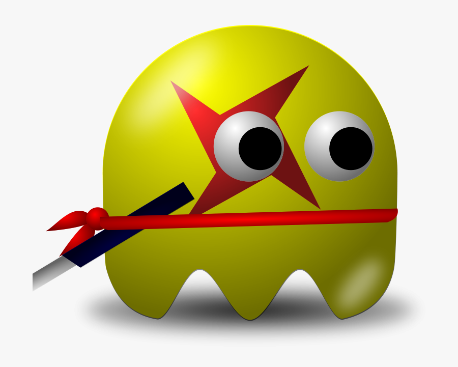 Ninja - Pac Man Ninja , Free Transparent Clipart - ClipartKey