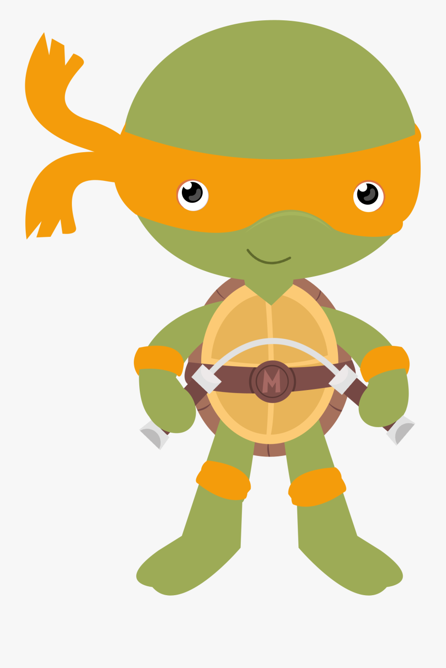Teenage Mutant Ninja Turtles Clipart For Printable - Baby Ninja Turtle ...