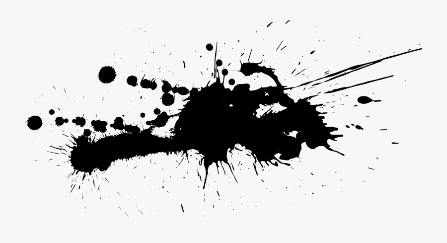 Splatters Png Transparent - Black Paint Splatter Png , Free Transparent ...