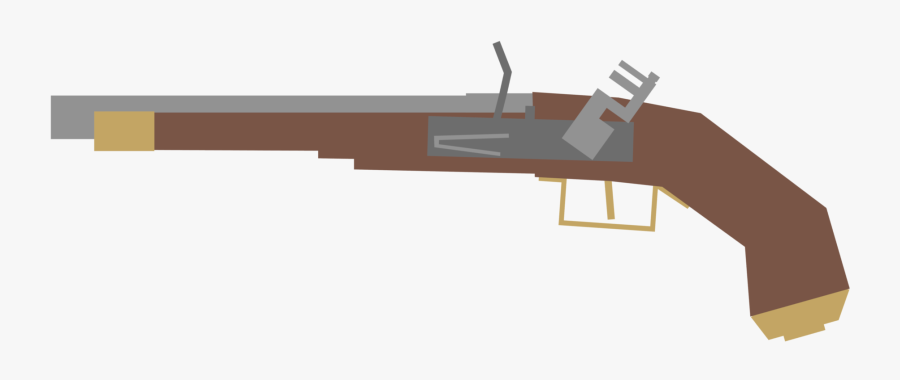 Flintlock Pistol The Town - Assault Rifle , Free Transparent Clipart ...