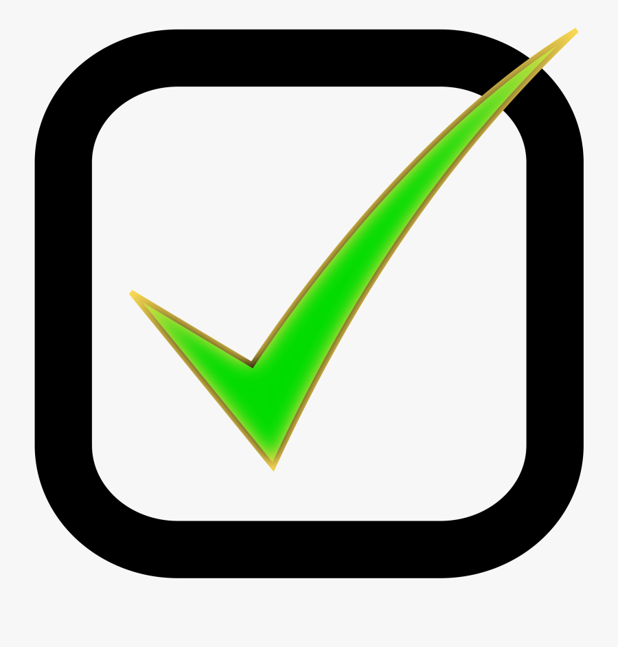 Clip Transparent Library Checkbox Check Mark Download - Clipart ...