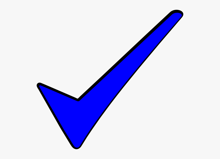 Blue Checkmark Png - Blue Tick , Free Transparent Clipart - ClipartKey