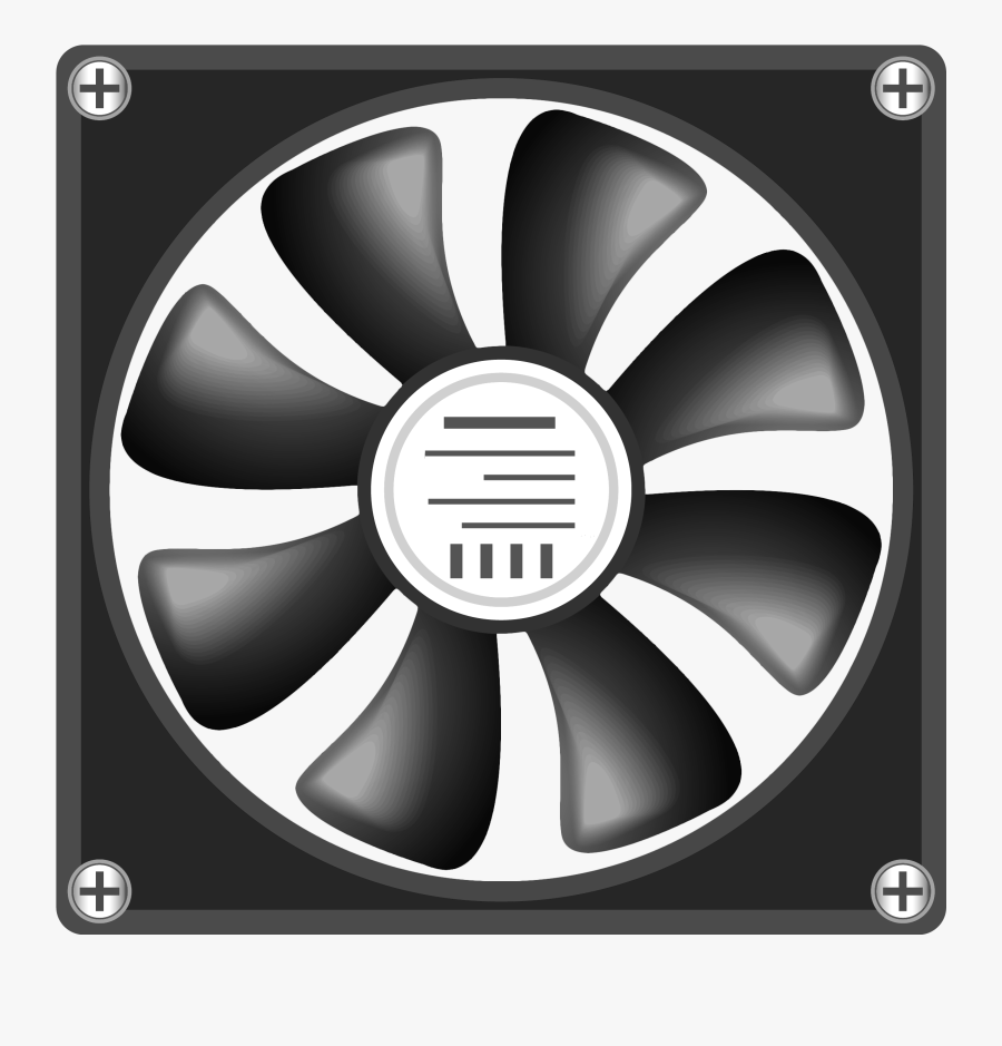12v Computer Fan Png Clipart - Clip Art Pc Fans , Free Transparent ...