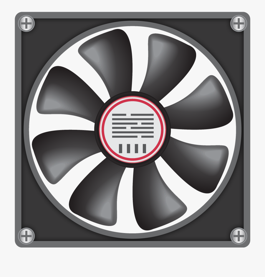 Big Computer Fan Png Clipart - Cpu Fan Clipart Png , Free Transparent ...