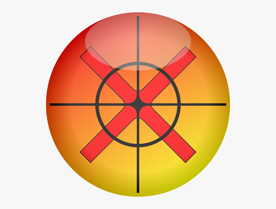 Glossy Target Button Svg Clip Arts - Debug Icon , Free Transparent ...