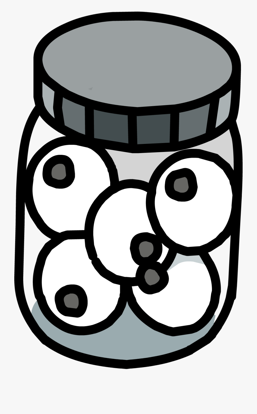 Pencil Clipart Eye - Jar Of Eyeballs Clipart , Free Transparent Clipart ...
