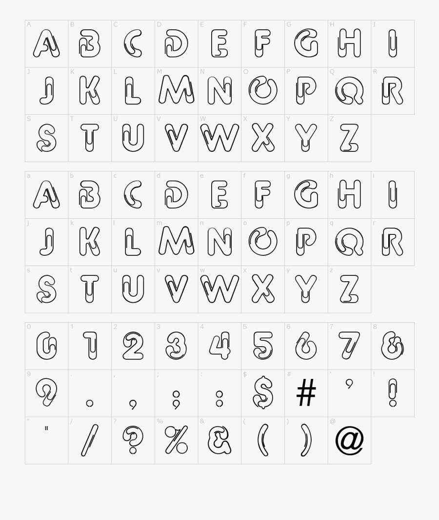 Loopy Font , Free Transparent Clipart - ClipartKey