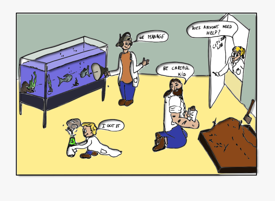 Humans Clipart Scientific Observation - Cartoon , Free Transparent ...